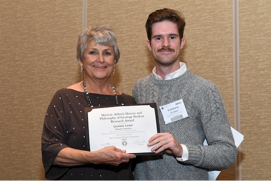 HS Grad Gustave Lester Awarded Geology Prize | Department of the ...